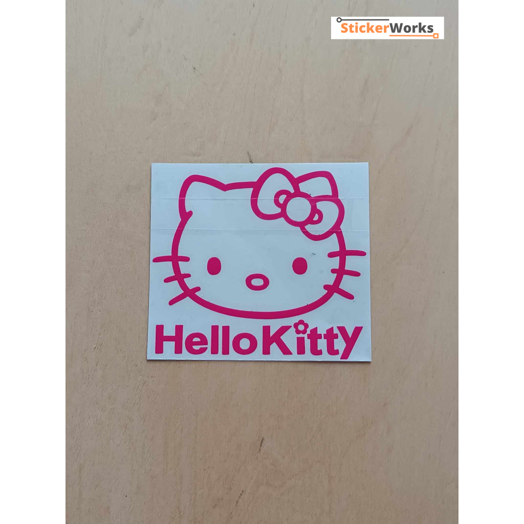 Hello Kitty Car Motorcycle Helmet Sticker | Shopee Malaysia