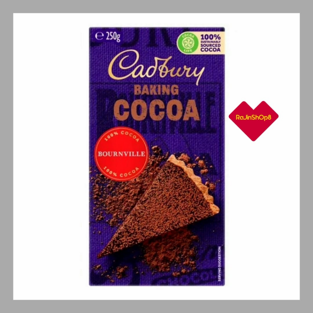 Cadbury Bournville Cocoa – 250g | Premium Dark Dutch-Processed Cocoa ...
