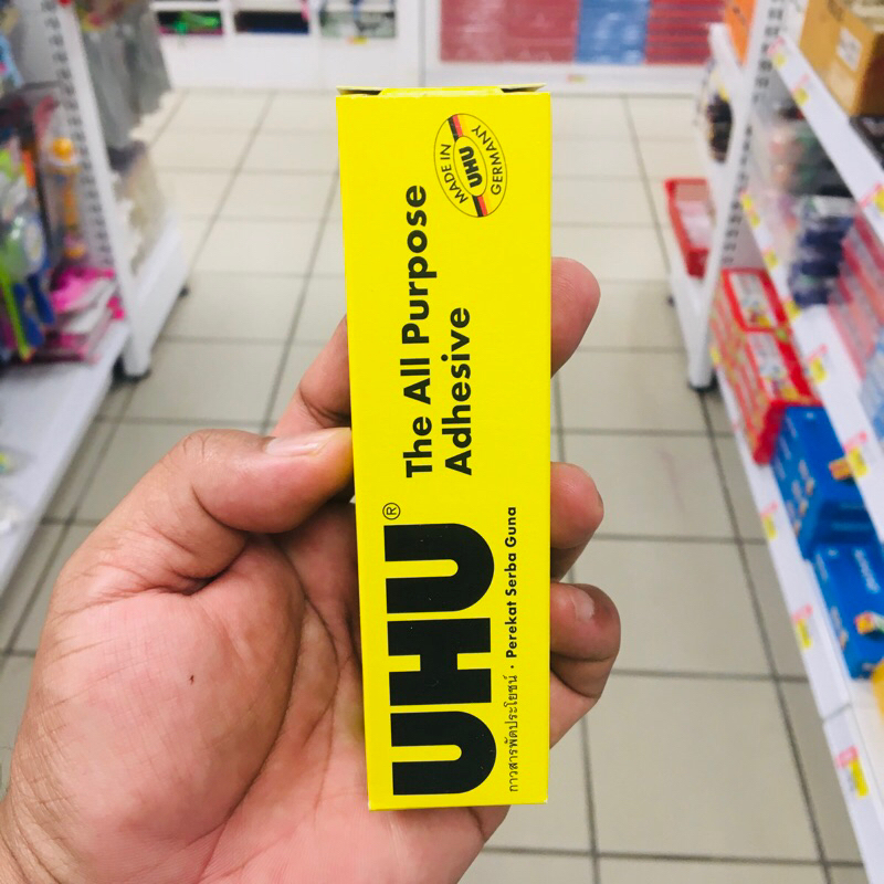 Gam serbaguna UHU All purpose adhesive 33ml | Shopee Malaysia