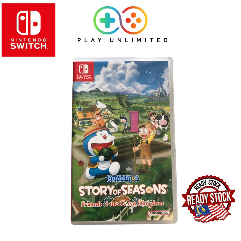 Nintendo Switch Doraemon Story of Seasons Friends of the Great Kingdom ...