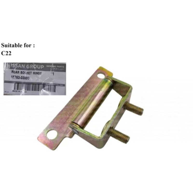 NISSAN VANETTE C22 VAN REAR BONNET HINGE (RIGHT=LEFT) | Shopee Malaysia