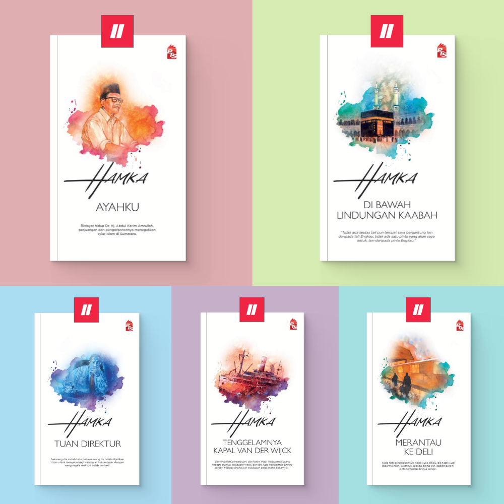 5 Karya Buya HAMKA (Kapal Van Der Wijck,Ayahku,Tuan Direktur, Merantau ...