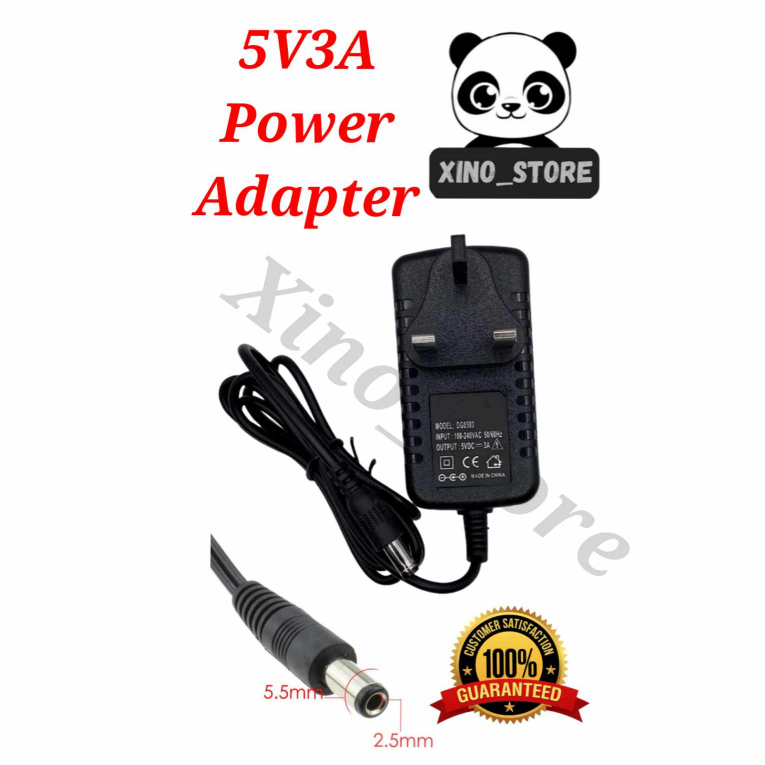 5v 3a AC to DC Power Supply Adapter 5v3a AC/DC ADAPTER SWITCHING POWER ...