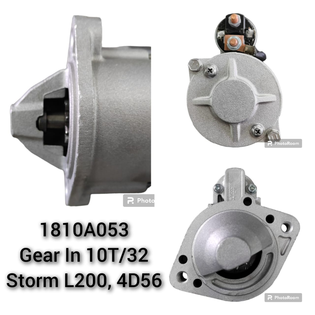 [1810A053(NR)] STARTER MITSUBISHI STORM L200 (AT), INOCOM LORIMAS 4D56 ...