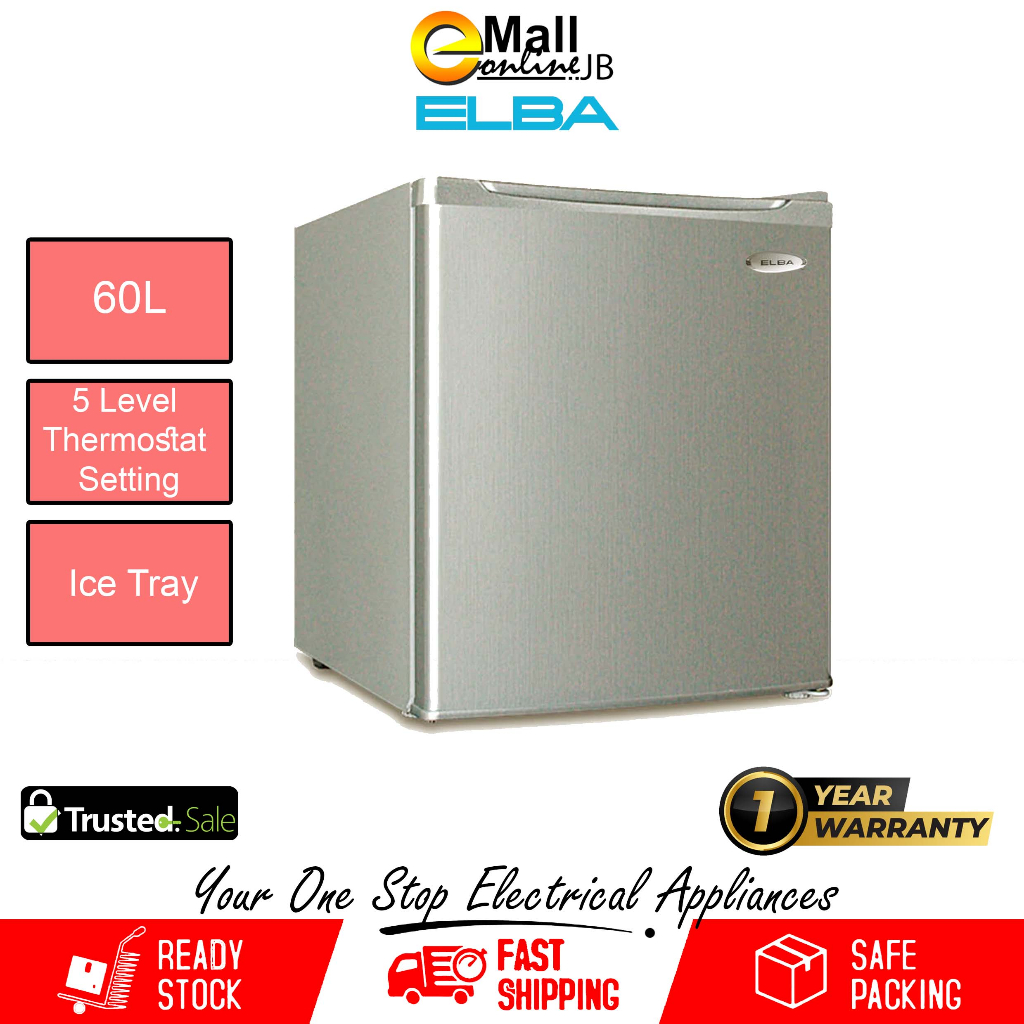 ELBA 60L Mini Bar EMB-A6046 Fridge Peti Sejuk Mini | Shopee Malaysia