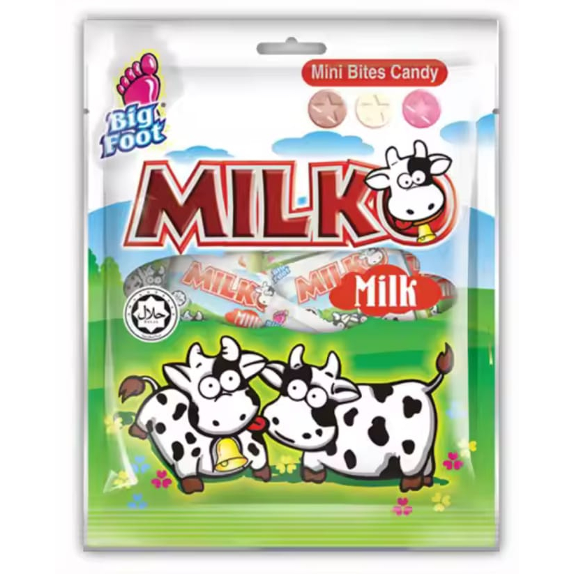 Milko Mini Bites Candy 60gm (ES) | Shopee Malaysia