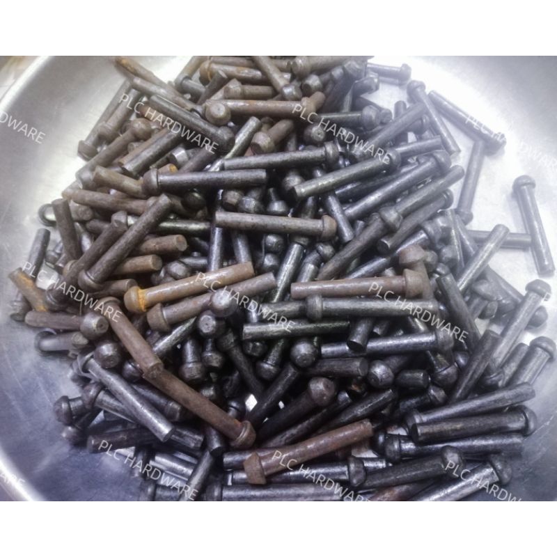Steel Rivet / Rivet Besi 1/4" x 1 1/2" | Shopee Malaysia