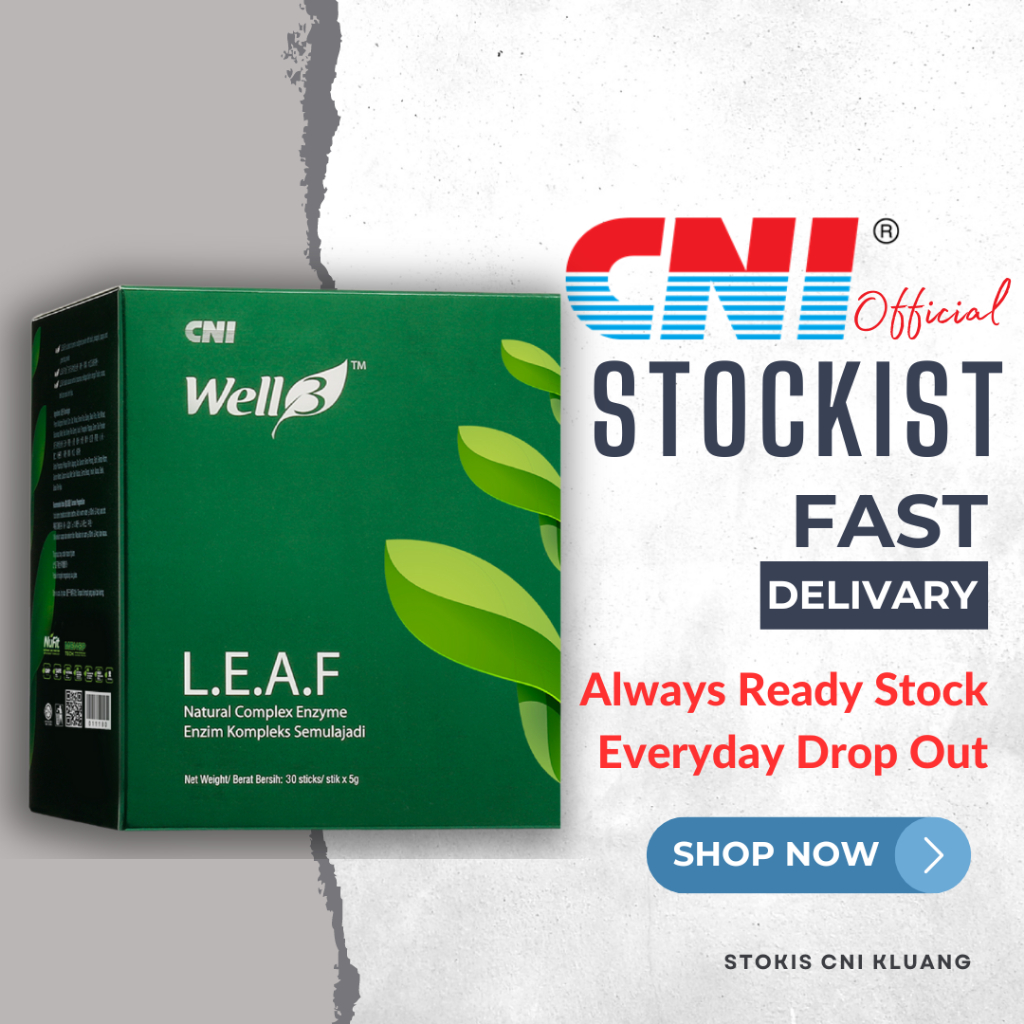CNI WELL3 LEAF (Life Enzyme Advanced Formula) 30 sachets x 5g ...