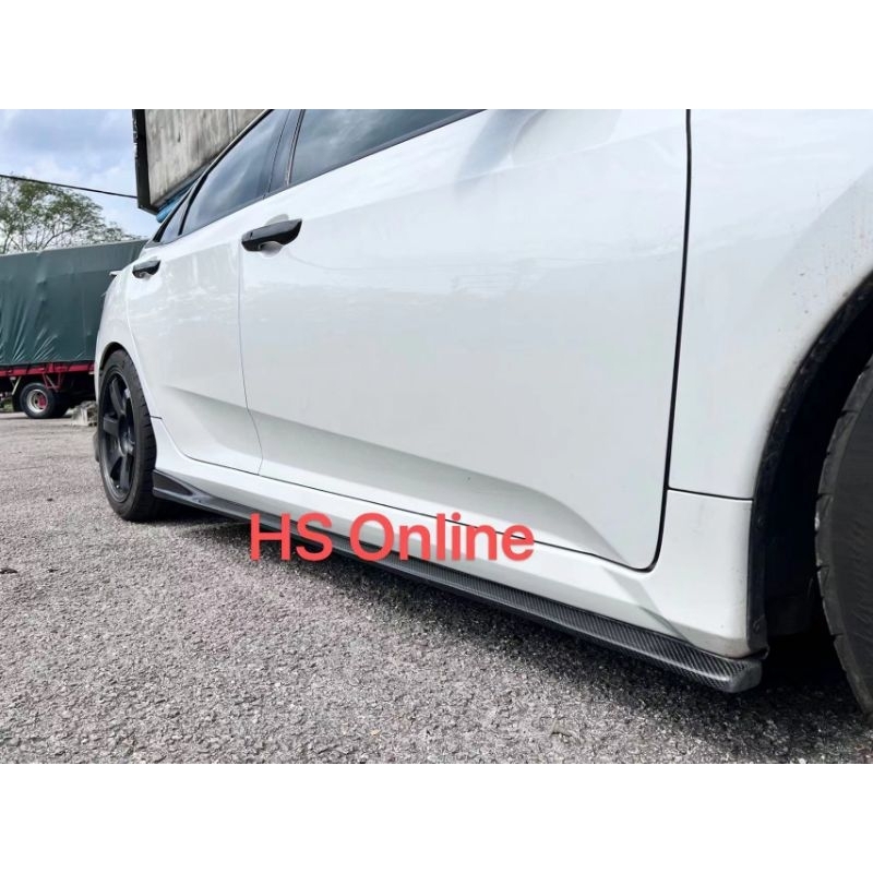 Honda Civic Fc Varis Design PP Side Lips Side Diffuser Thailand Design ...