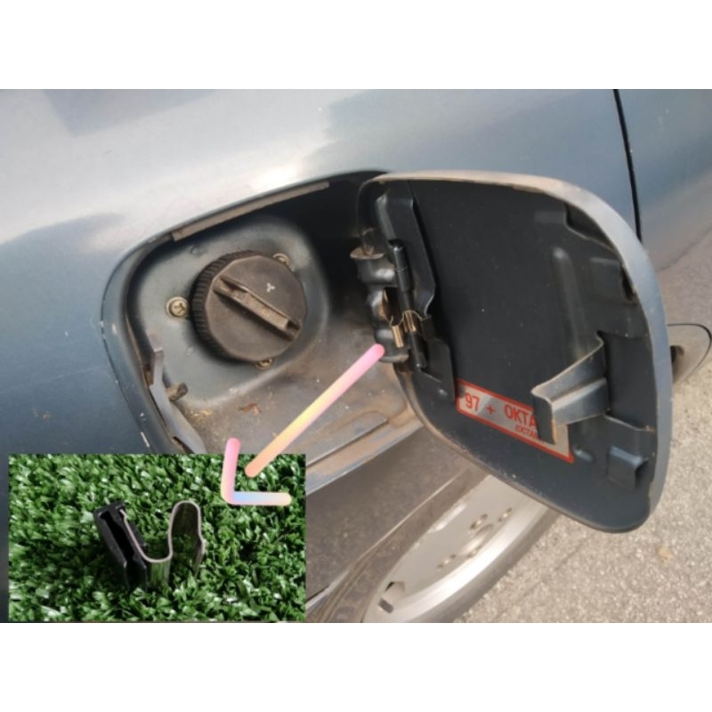 FUEL TANK PANEL SPRING HINGE PROTON WIRA, WAJA, SATRIA, GEN 2, PERSONA ...