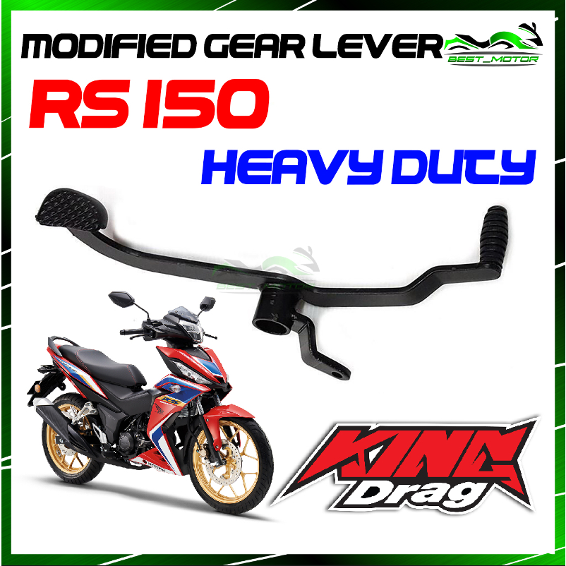 GEAR LEVER HONDA RS 150 HEAVY DUTY KING DRAG - 2 WAY MODIFIED | Shopee ...