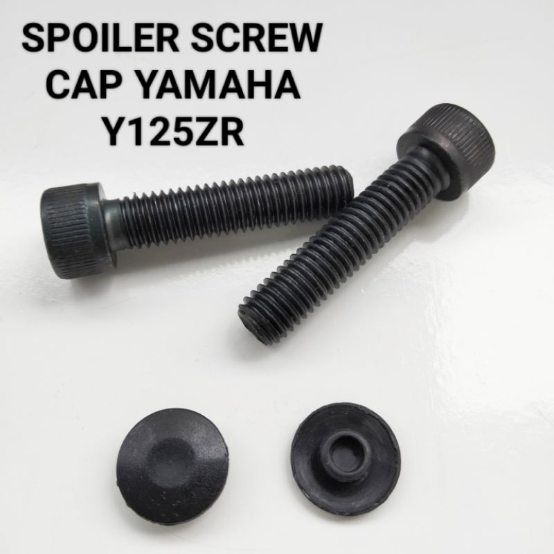 YAMAHA 125Z Y125Z Y125ZR SPOILER SCREW CAP REAR SEAT FORK HANDLE BOLT ...