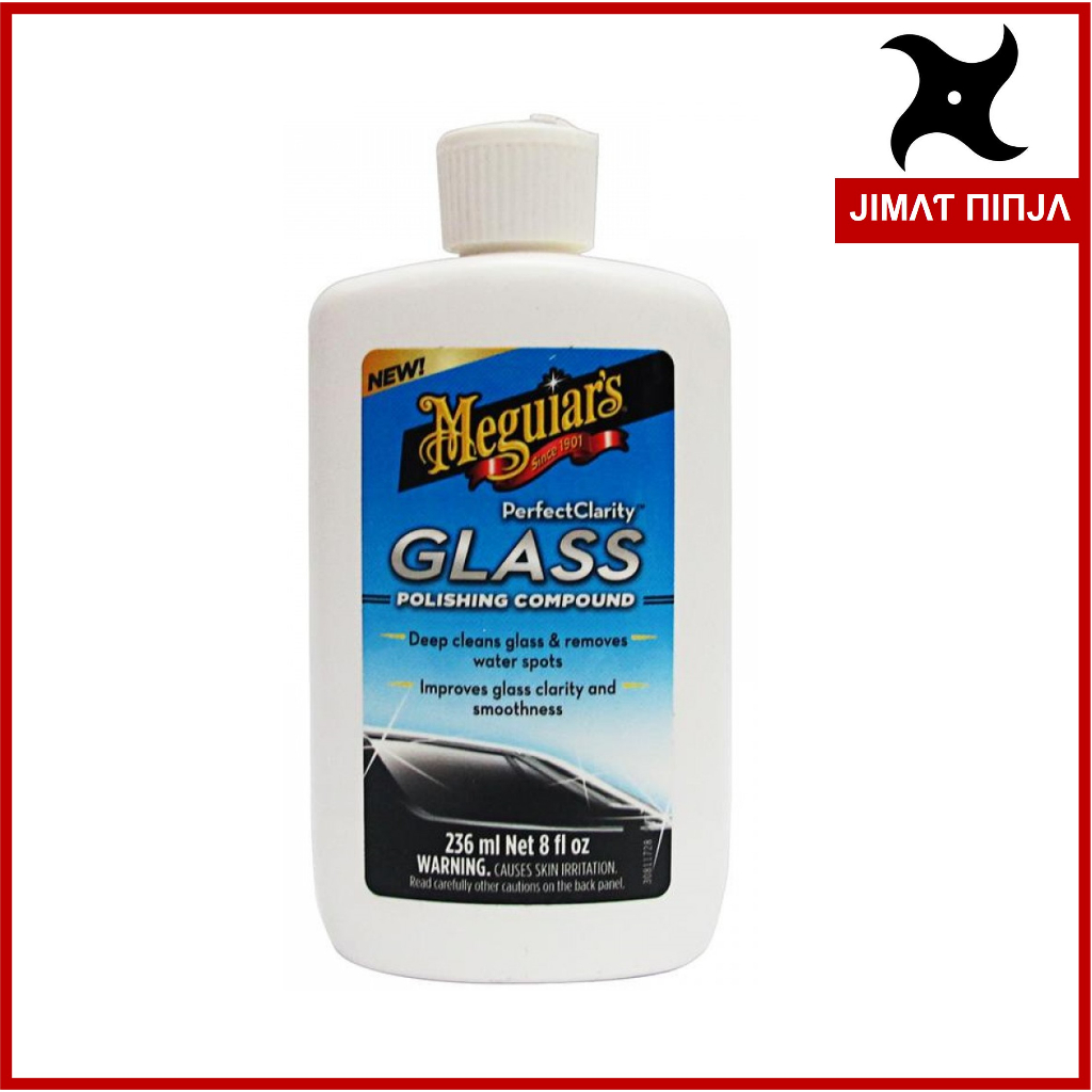 Meguiar s Glass Polishing Compound G 8408 236ml Shopee Malaysia