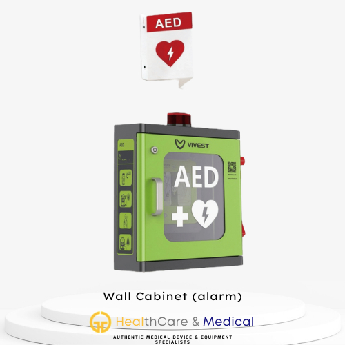VIVEST Automated External Defibrillator (AED) Accessories Cabinet ...