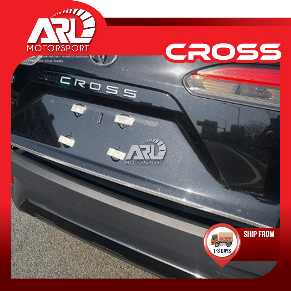 Toyota Corolla Cross XG10 Rear Bonnet Chrome Lining Trim Garnish For ...