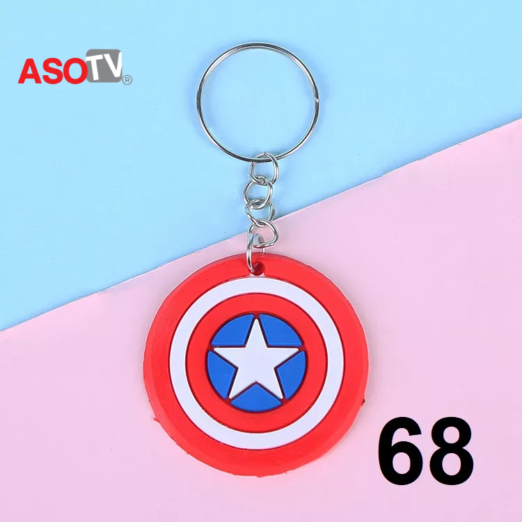 ASOTV® BIG Key Chain Cartoon Key Rings Party Key Chain Free Gift 4058 ...