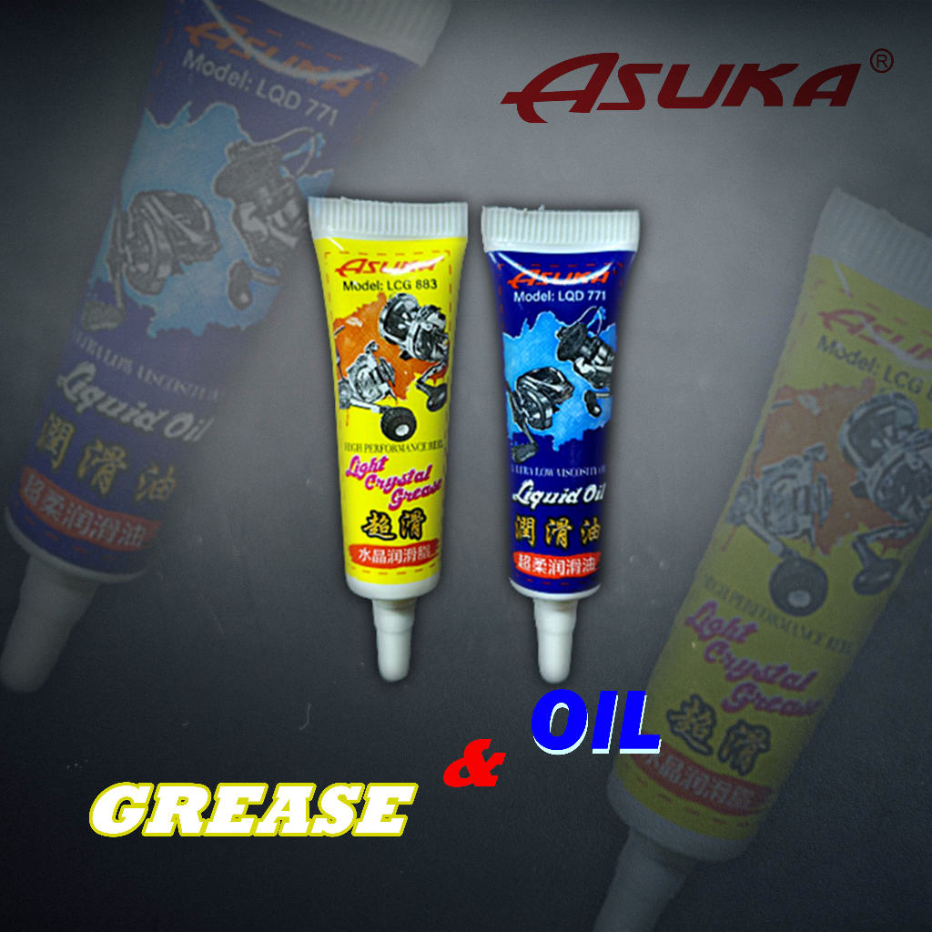 ASUKA REEL OIL & GREASE UTKMESIN | Shopee Malaysia