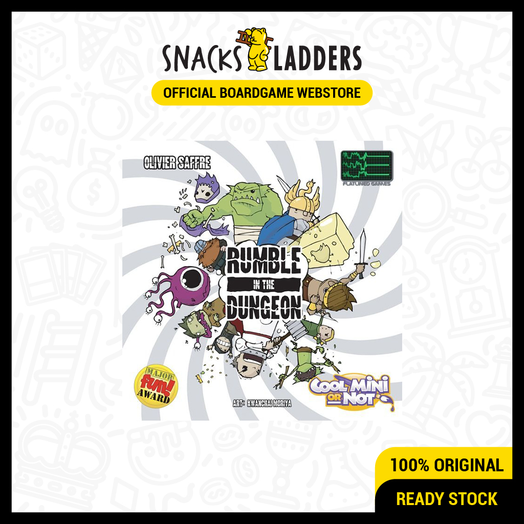 [Snacks & Ladders] Rumble in the Dungeon (EN) | Shopee Malaysia