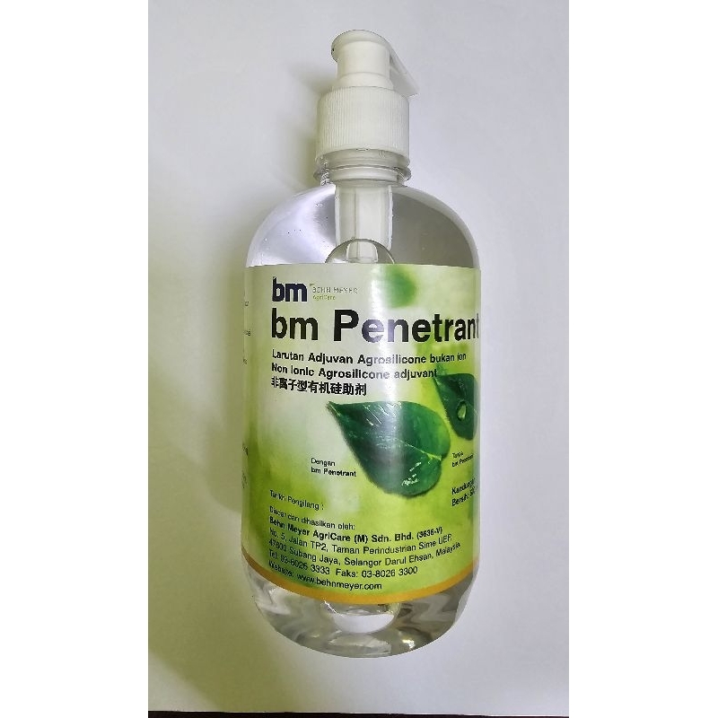 500ml BM Penetrant / Pelekat racun / Agen Adjuven / Gam racun yang ...