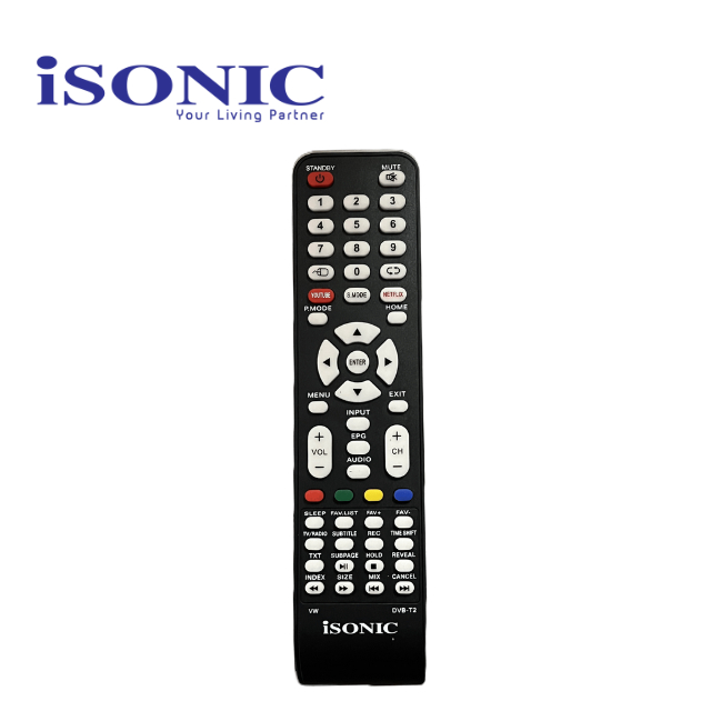 Isonic Smart LED Remote Control DVB-T2 (Netflix) (Only for ICT-S3228F ...