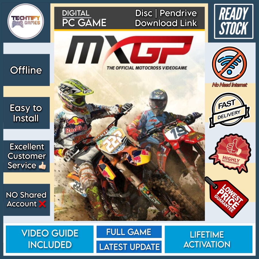 [PC Game] MXGP - Offline [Disc | Pendrive | Download Link] | Shopee ...