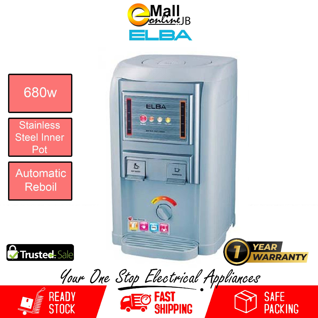 Elba Water Dispenser (7.0L) EWD-B7068(GR) | Shopee Malaysia