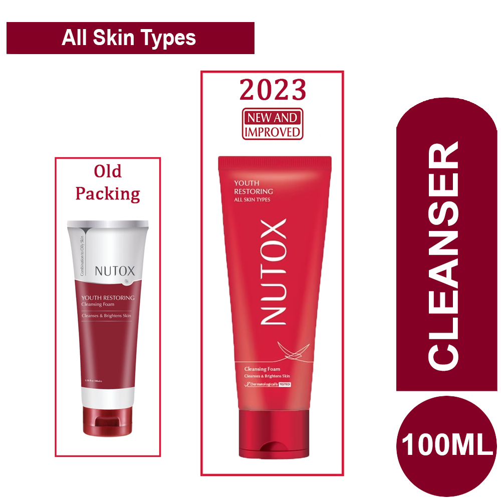 NUTOX Cleansing Foam - All Skin Types 100ml | Shopee Malaysia