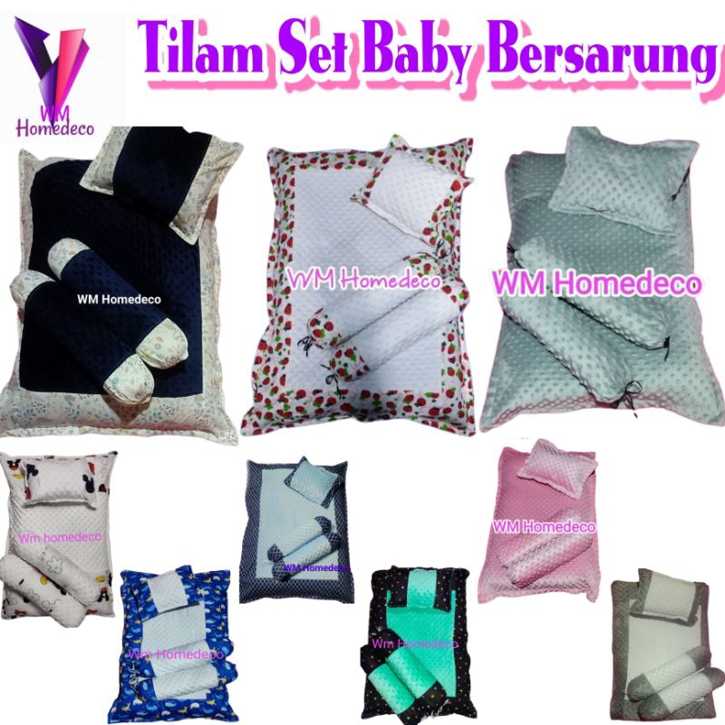 Tilam Set Baby Newborn Bersarung Harga Paling Jimat | Shopee Malaysia