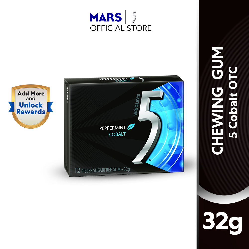 [Bundle Promo -20%] 5 Gum Cobalt Gum / Sugar Free | Shopee Malaysia