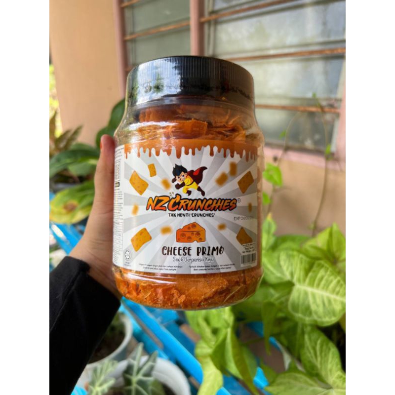 Nz crunchies botol popia rangup kerepek cheese viral (220g) kudapan ...