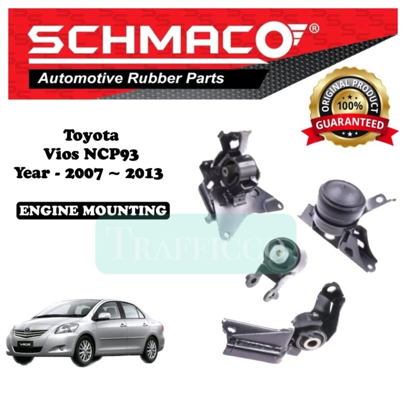 Toyota Vios NCP93 Auto Engine Mounting Kit Set Schmaco | Shopee Malaysia