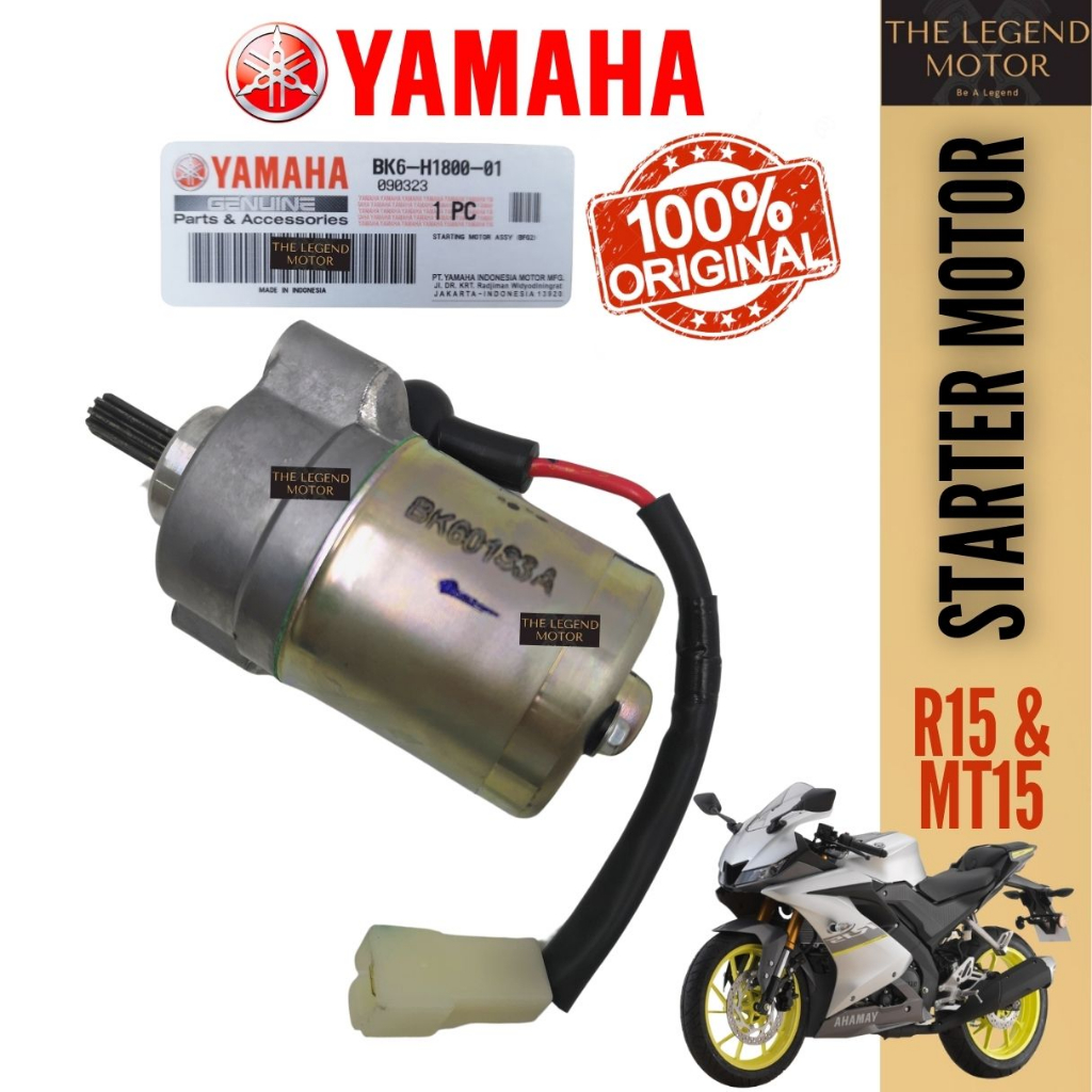 YAMAHA MT15 R15 YZF155 R155 V3 Starter Motor StaterMoto Stator Starto ...