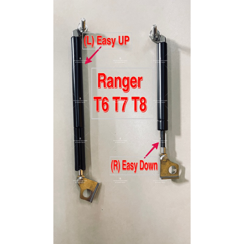 Ford Ranger T6 T7 T8 Tailgate Absorber Easy Up & Easy Down Damper ...