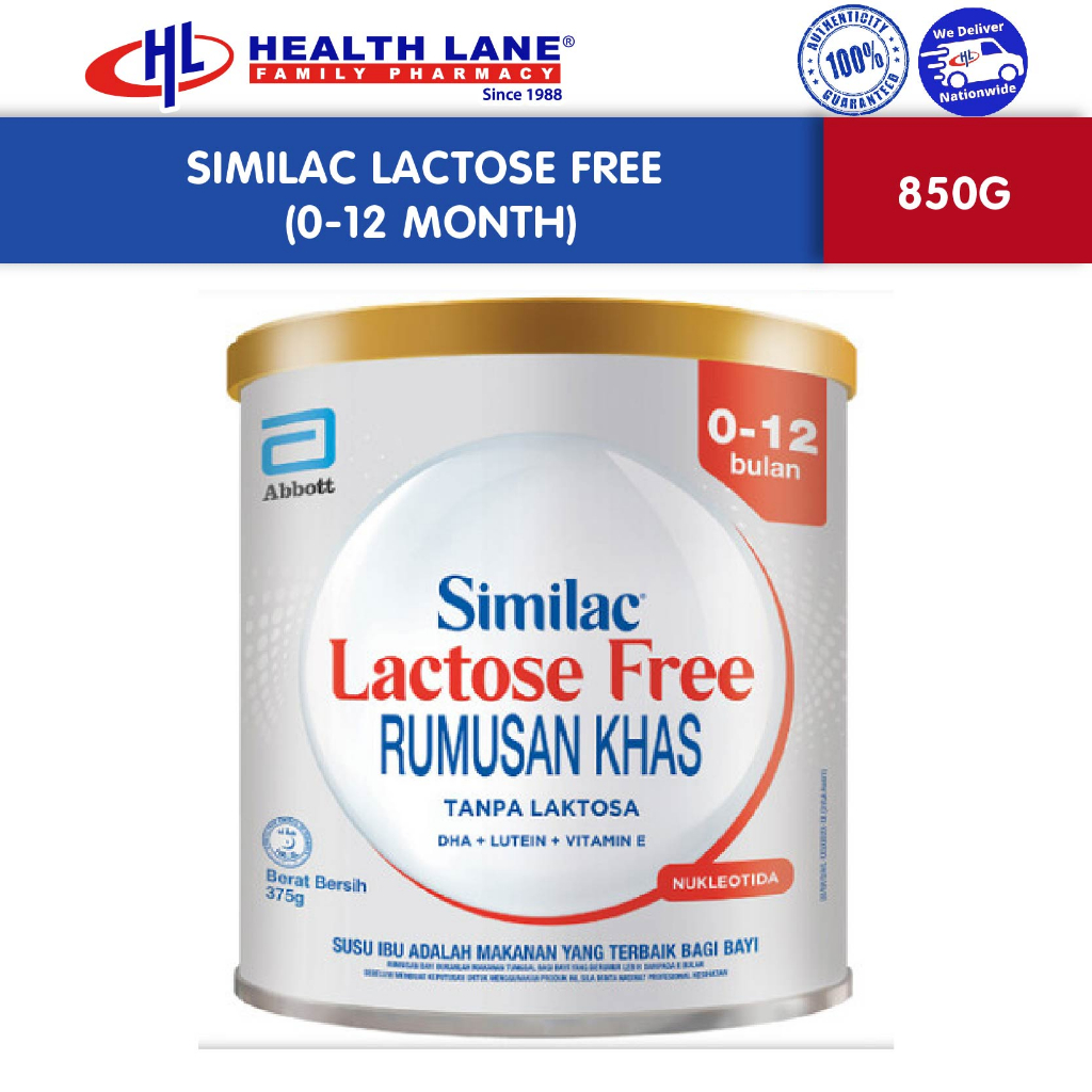 Similac Lactose Free For Age 0-12 Months (850g) | Shopee Malaysia