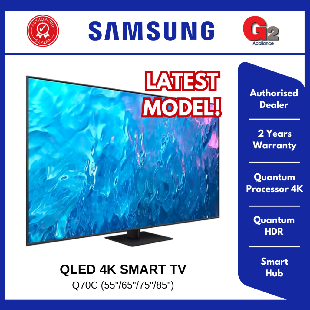 SAMSUNG QLED 4K SMART TV Q70C 75"[READY STOCK]-2YRS WARRANTY MALAYSIA ...