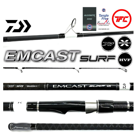 MADE IN VIETNAM NEW 2023 DAIWA EMCAST SURF ROD | Shopee Malaysia