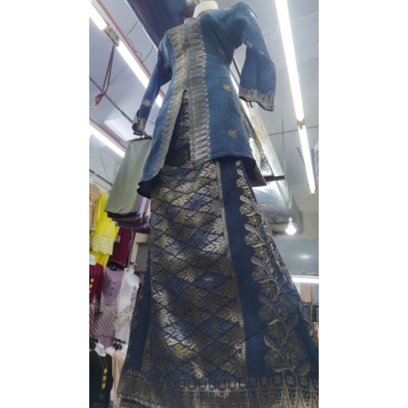 songket by ff kebarung songket premium corak bunga tabur 💯 tenun asli ...