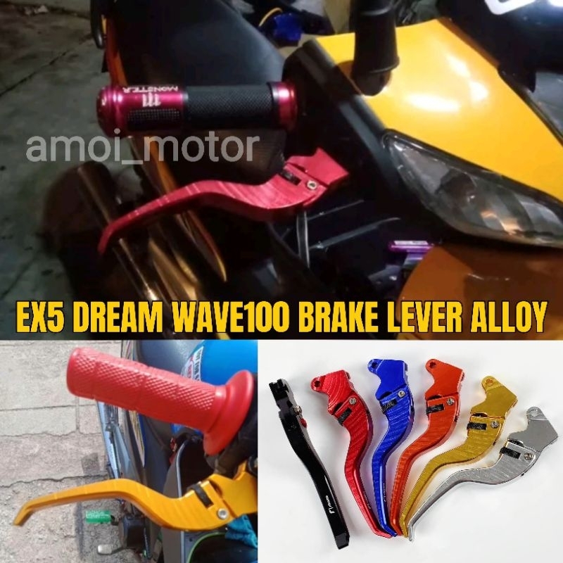 EX5 DREAM W100 BRAKE LEVER ALLOY EX5 BREK TANGAN | Shopee Malaysia