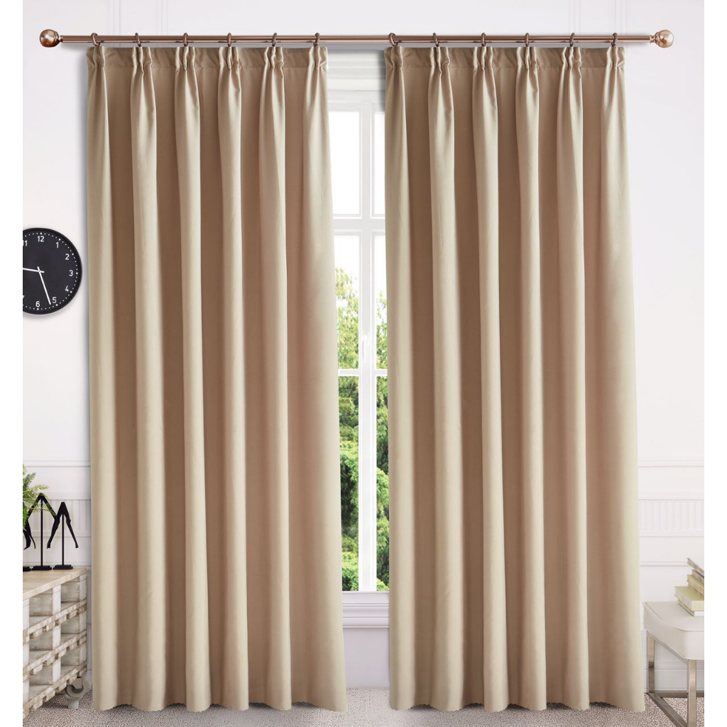 Plain Color Curtain [Langsir] Tebal & High Quality 90% Blackout [Can ...