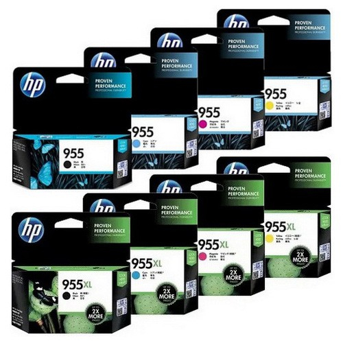 HP 955/955XL Original BK/C/M/Y Ink Cartridge L0S72AA/L0S63AA/L0S66AA ...