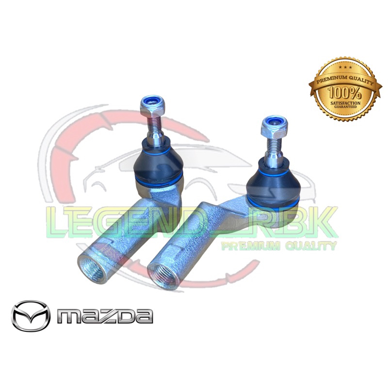 (2PCS) MAZDA3 MAZDA-3 BK BL 2003-2009 OUTER TIE ROD END SET (PREMIUM ...