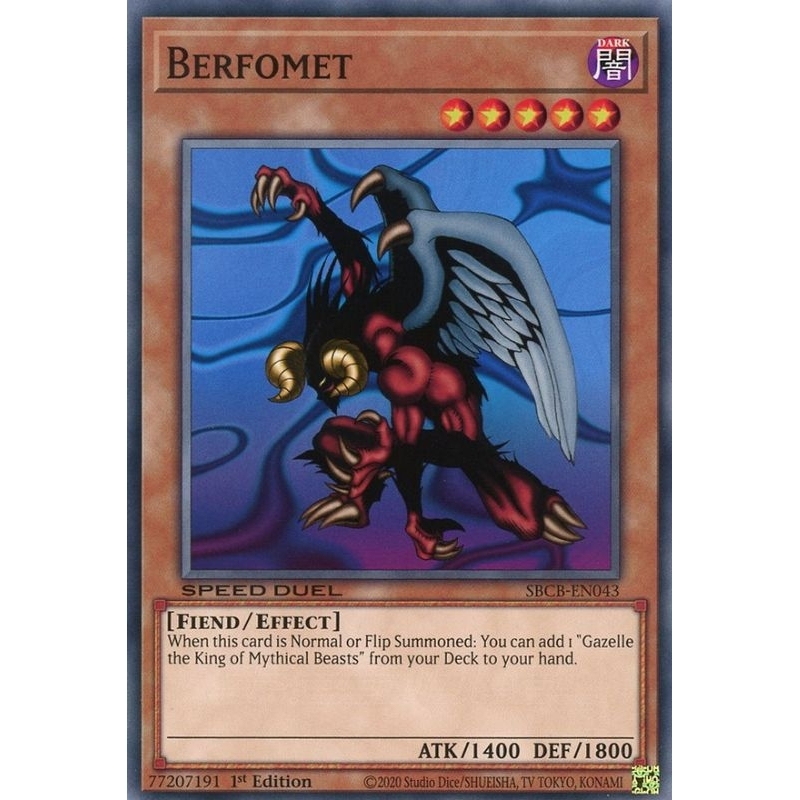 Yugioh Card 游戏王 Berfomet AC03-JP032 | Shopee Malaysia