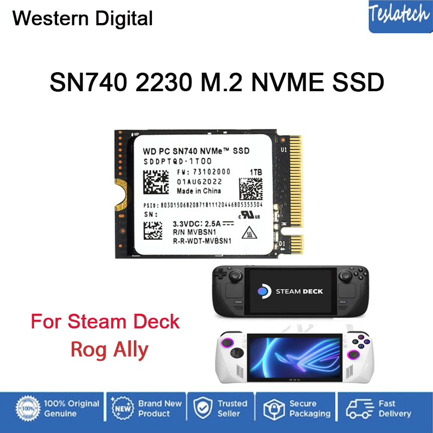 (Ready stock)Western Digital WDKST SN740 2230 SSD Solid State Drive 1TB NVME Notebook Desktop ...