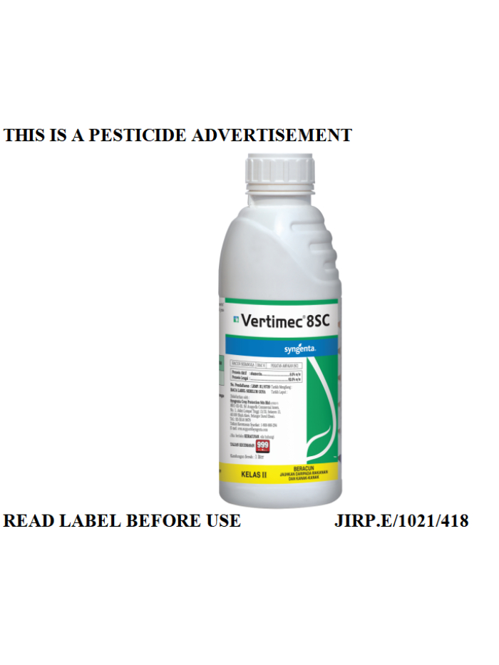 SYNGENTA Vertimec® 8SC 1 Litre Insecticide | Shopee Malaysia