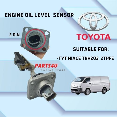 TOYOTA HIACE TRH203 2TRFE 2 PIN ENGINE OIL LEVEL SENSOR (89491-25030 ...