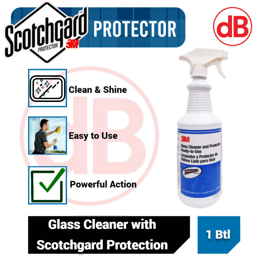 3M Glass Cleaner With Scotchgard Protection | Shopee Malaysia