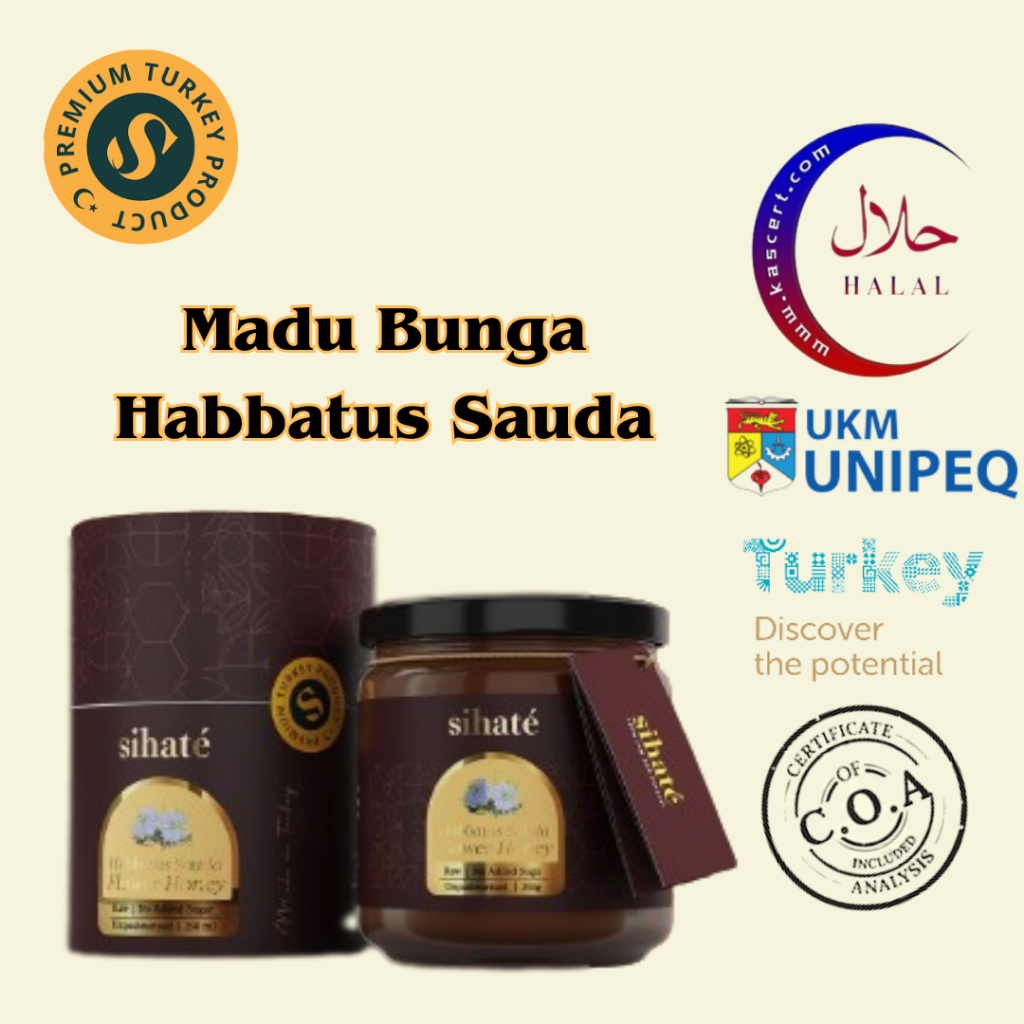 💥BEST BUY💥 Sihate Habbatus Sauda Flower Honey / Madu Bunga Habbatus ...