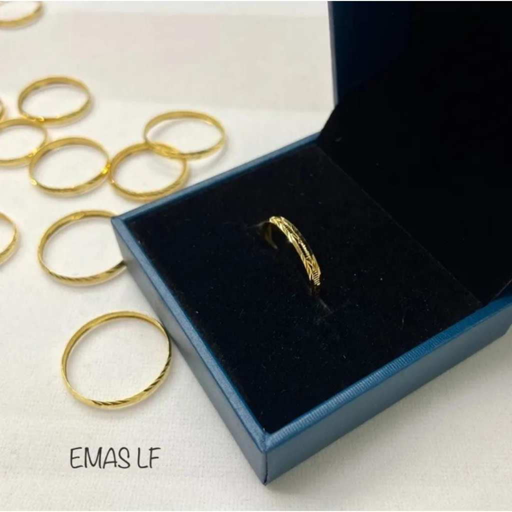 LF Emas 916 Cincin Rotan Bajet Ready Stock | Shopee Malaysia