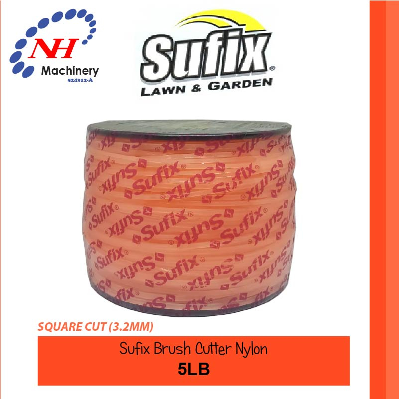 Sufix 5LB - Nylon (3.2 SQUARE CUT PINK) | Shopee Malaysia