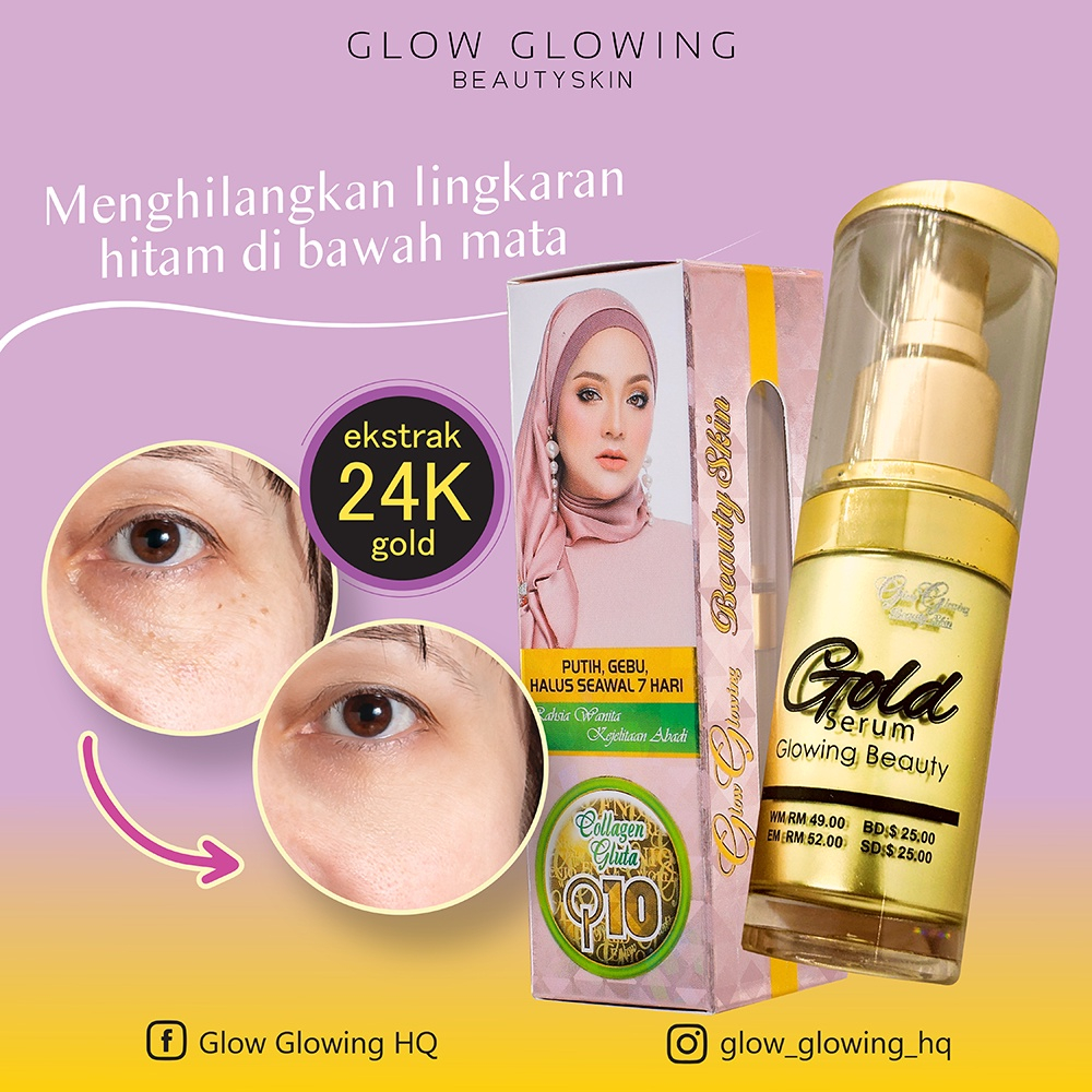GLOW GLOWING GOLD SERUM NEW PACK 100% ORIGINAL HQ | Shopee Malaysia